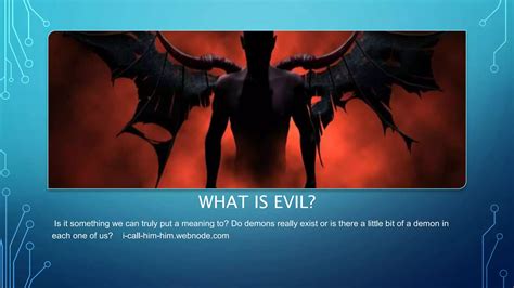 What Is Evil PPT