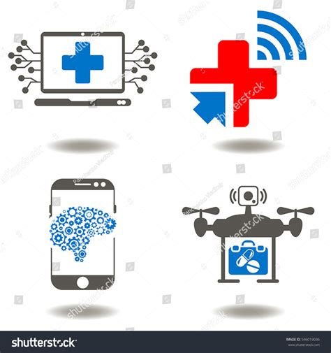 การแพทย์บูรณาการดิจิตอลคอมพิวเตอร์ทันสมัยอัตโนมัติสมาร์ทแนวคิดการดูแลสุขภาพไอทีการดูแลสุขภาพทาง