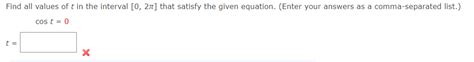 Solved Consider The Following A3πb5 A Find A Cosine