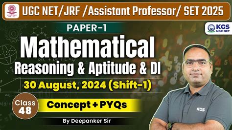 Ugc Net June 2025 Paper 1 Ugc Mathematical Reasoning And Aptitude
