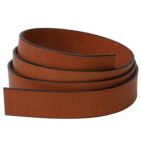 English Bridle Leather Strip Belt Blank Belt Strap Weaver Leather