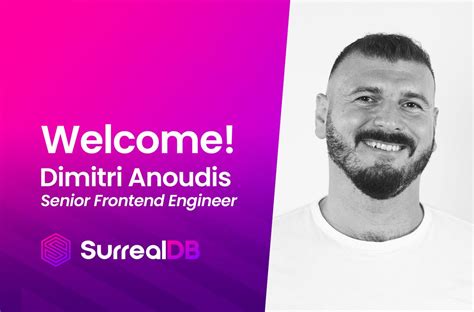 Surrealdb On Linkedin Surrealdb Database Frontend Welcome