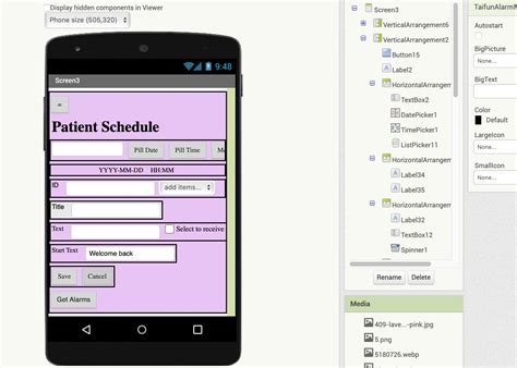Sending Notifications Without Push Button And Comparing Date Time Mit App Inventor Help Mit