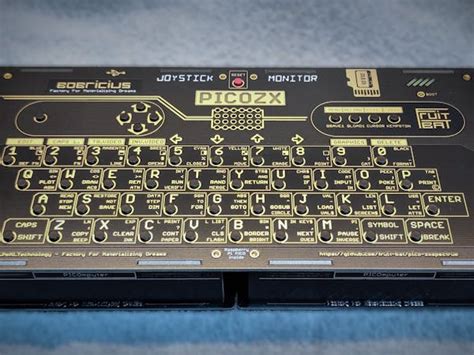 pico zx spectrum 128k is a recreation of the sinclair classic computer