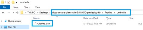 How To Provision Secure Client Umbrella Roaming Security Module Via Ms