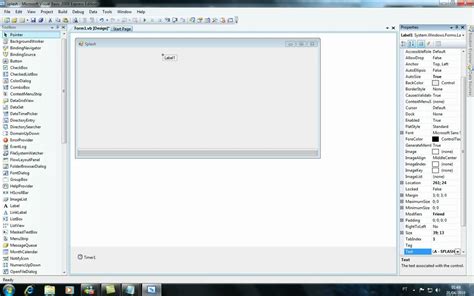 Splash With Progress Bar Visual Basic 2008 Youtube