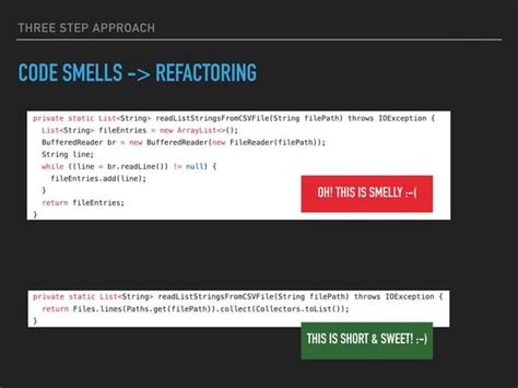 Refactoring And Restructuring Improving The Code And Structure Of