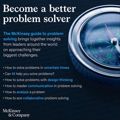 Prateek Taneja On Linkedin The Mckinsey Guide To Problem Solving ️ D7gj4q82