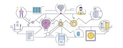 Neural Network Applications Across Multiple Industries With Data Integration Stock Image Image