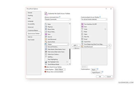 04 Customize Quick Access Toolbar Powerpoint Slidemodel
