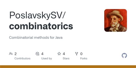 GitHub PoslavskySV Combinatorics Combinatorial Methods For Java