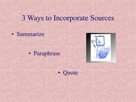 Ppt The Art Of Paraphrasing Powerpoint Presentation Free Download Id 5631297