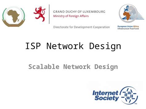 ppt isp network design scalable network design 1 isp network design pop topologies and design
