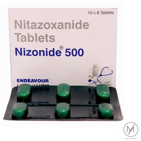 Nitazoxanide 500mg Tablet At ₹ 99 Stripe Gastro In Durg Id
