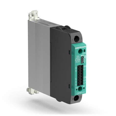 Ac Solid State Relay Grp H Gefran Compact Din Rail Interface