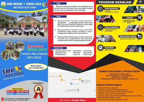 Penerimaan Siswa Baru Tahun 2021 Official Site Smk Negeri 1 Tanah Luas