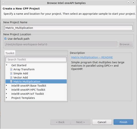 Run A Sample Project With Eclipse