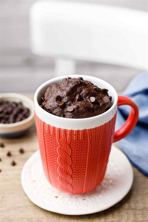 Easy 3 Minute Double Chocolate Mug Cake Ermahgerd Miss Wish