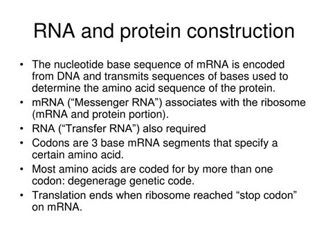 PPT DNA RNA Unit PowerPoint Presentation Free Download ID