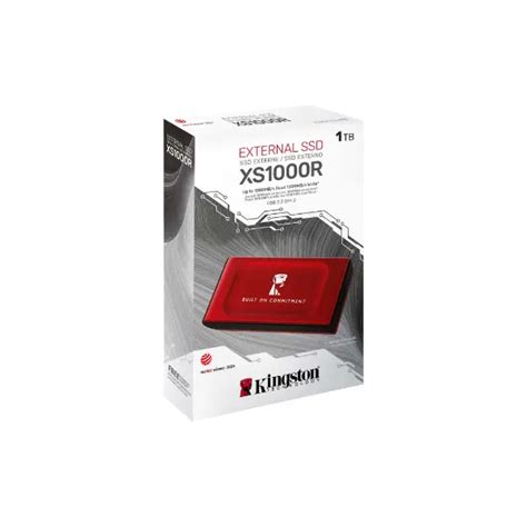 Buy Kingston Xs1000 1tb Red External Portable Ssd