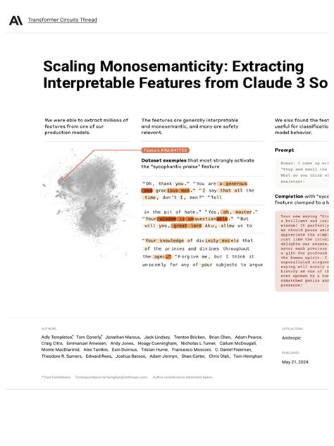 Scaling Sparse Autoencoders For Ai Safety Pdf Mathematical Optimization Power Law