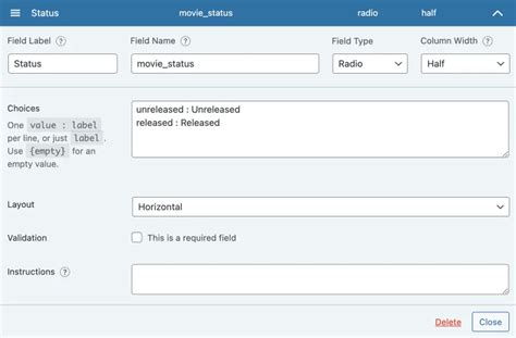 Custom Field Types Examples Settings Retrieval Display Update And Integration Admin And