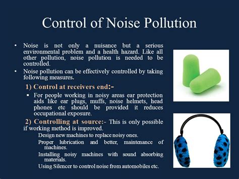 Environmental Noise Pollution Control Lasoparapid