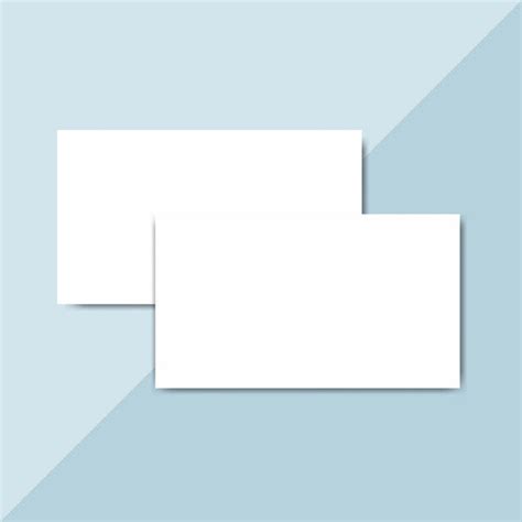 Free Blank Business Card Design Mockup Vector Psd Creativebooster
