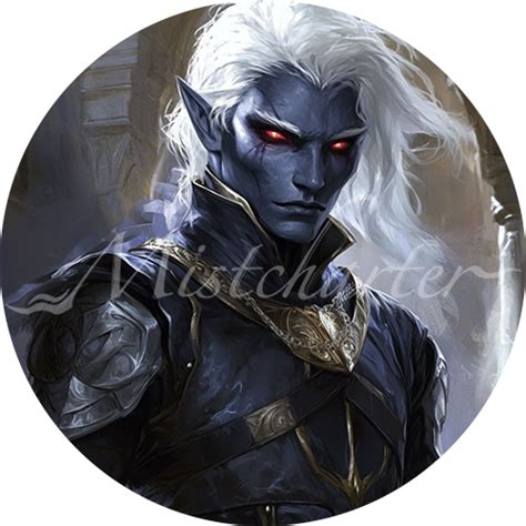Drow Game Tokens For Vtt And Ttrpg Mistcharter Maps