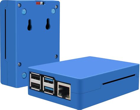 Geekworm Raspberry Pi 4 Wall Mount Case Aluminium Alloy Passive Cooling