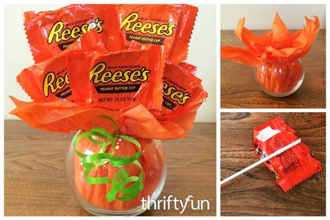 Making A Mini Pumpkin Candy Bouquet My Frugal Halloween
