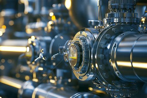 파이프 라인의 기술 밸브