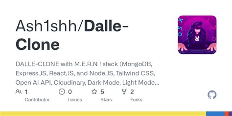 GitHub Ash1shh Dalle Clone DALLE CLONE With M E R N Stack MongoDB