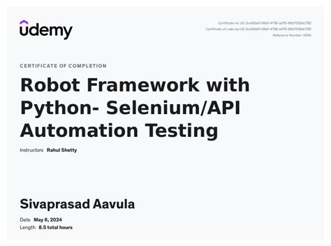 Siva Prasad On Linkedin Robotframework Automationtesting