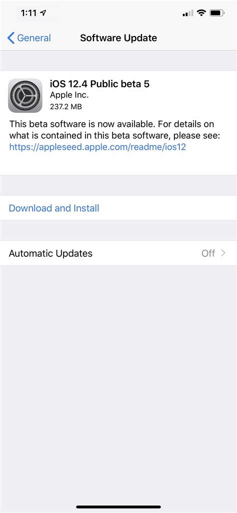 Apple Releases IOS 12 4 Beta 5 For Developers Public Beta Testers IOS IPhone Gadget Hacks