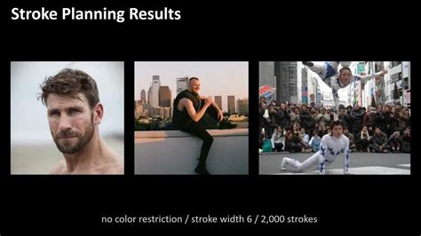 stroke based rendering and planning for robotic performance of artistic