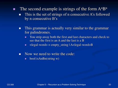 Ppt Recursion As A Problem Solving Technique Powerpoint Presentation