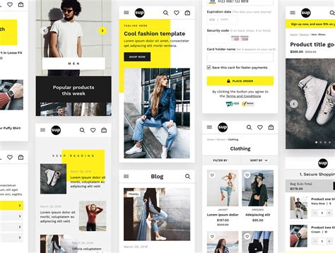 25 Excellent UI Kit Design Examples Behance