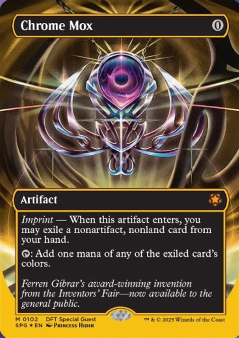 Chrome Mox From Aetherdrift Variants Spoiler