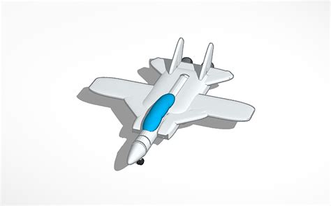 3d Design Topgun F 14 Tomcat Tinkercad
