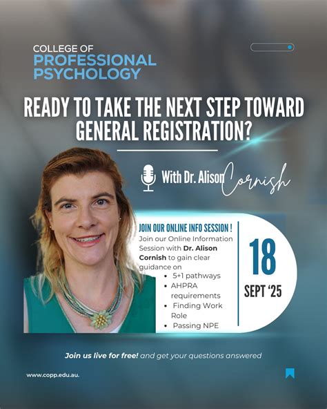 College Want To Become A Registered Psychologist In Australia Join