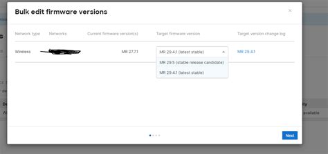 Solved Update Meraki From Cloud Portal The Meraki Community