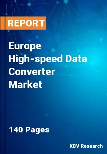 High Speed Data Converter Market Size Forecast 2030