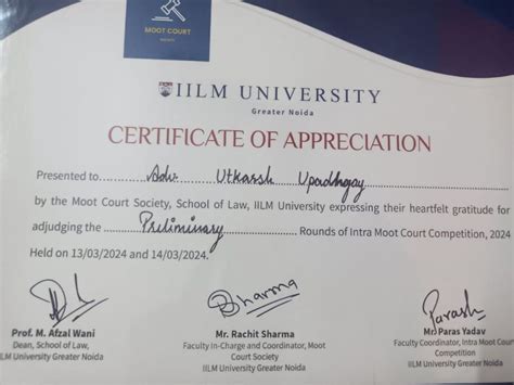 adv utkarsh upadhyay on linkedin excited to share that i recently had the privilege to