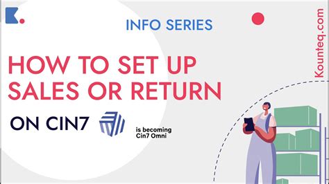 How To Create Sales Or Return In Cin7 Omni Youtube