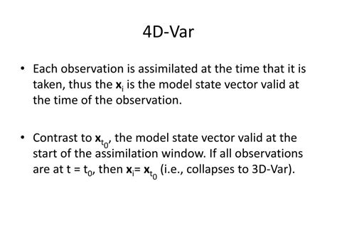 Ppt Advanced Data Assimilation Methods Powerpoint Presentation Free Download Id 3292977