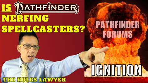 Is Pathfinder 2e Nerfing Casters An Analysis The Rules Lawyer Youtube