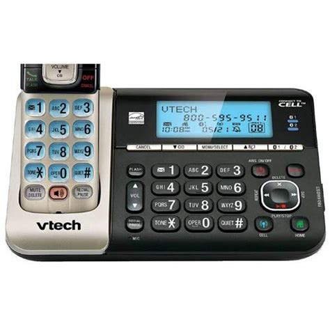 VTech DS6752 4 4 Handset DECT 6 0 Cordless Phone With Bluetooth Connect To Cell Digital