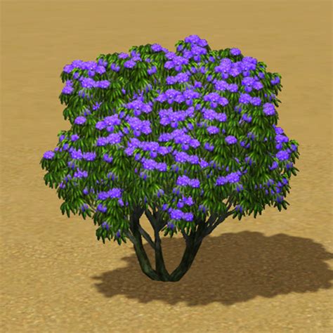 File CAW Trees Purple Rhododendron IP Png SimsWiki