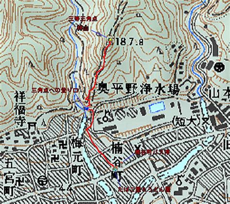 林山神戸マップ観石万歩